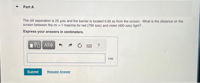 Solved (Figure 1) shows the interference pattern produced by | Chegg.com