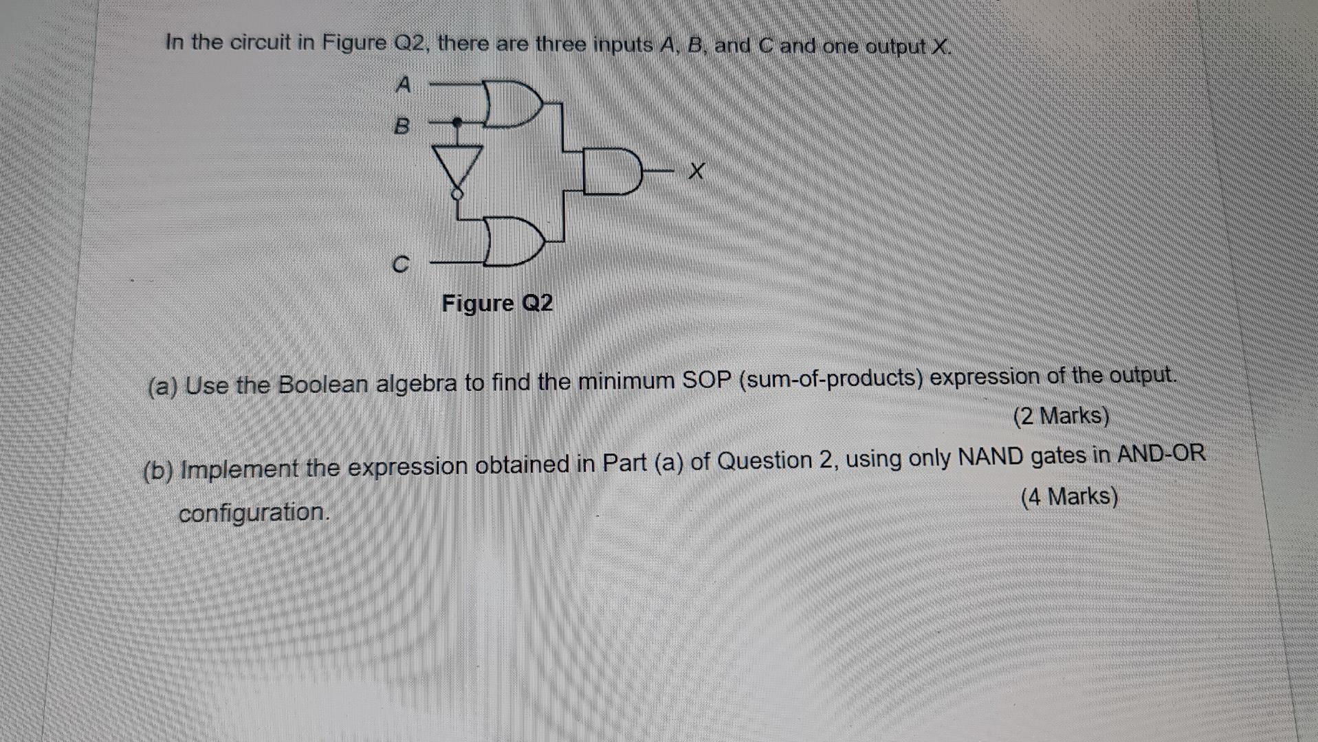 [solved] In The Circuit In Figure Q2 There Are T
