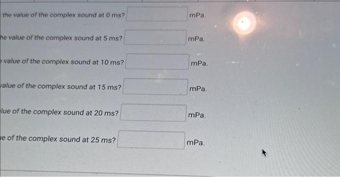 Solved A complex sound consists of two sinusoidal components | Chegg.com