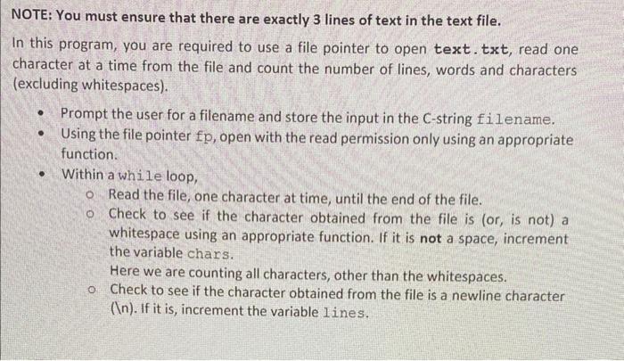 Solved C File 10 Using C Library Functions File Ioo In C