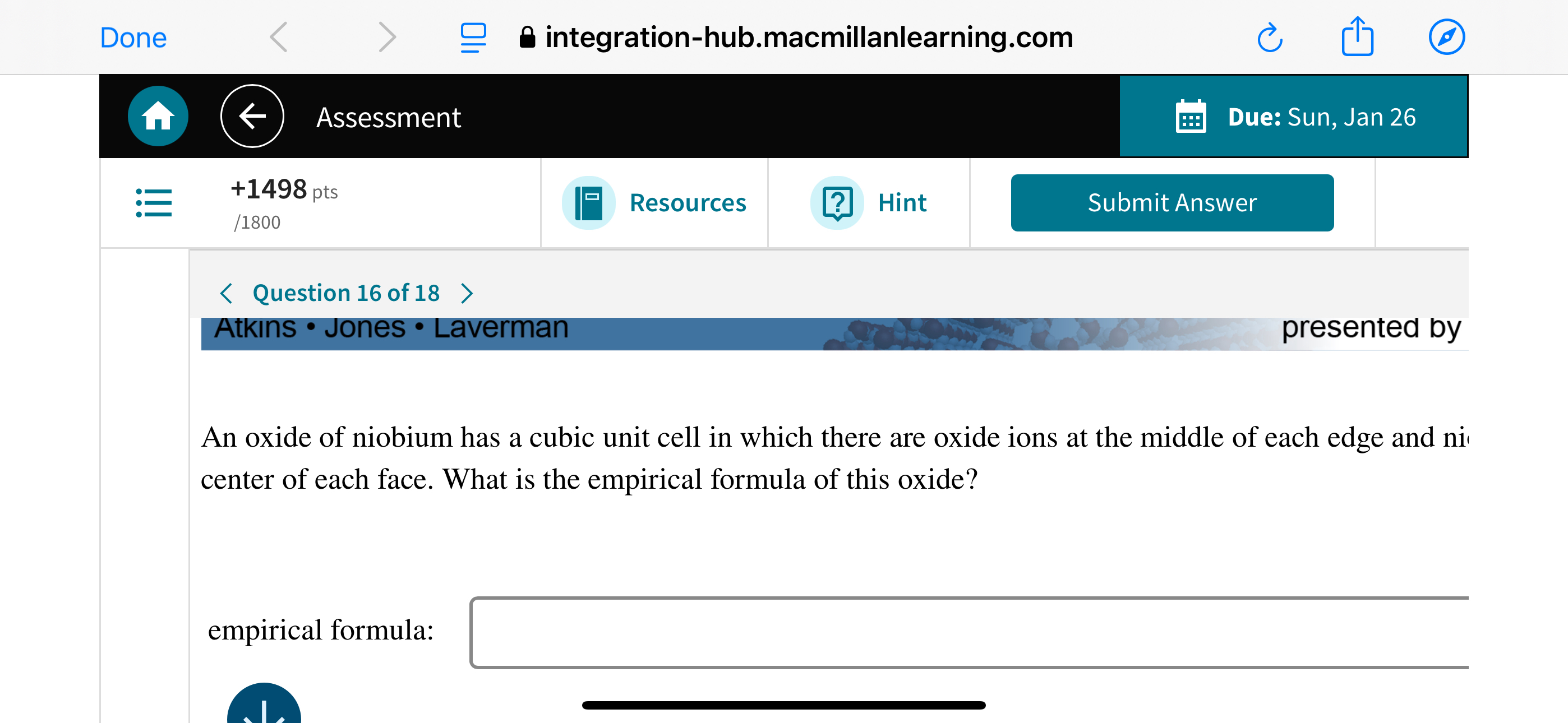 Solved Question | Chegg.com