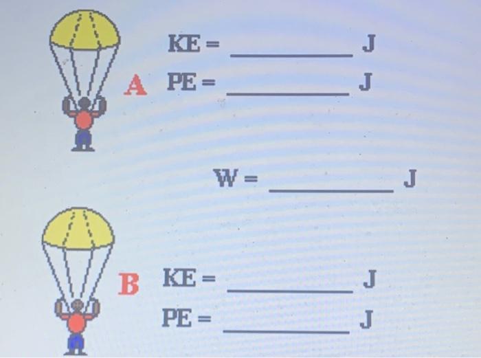 Solved 1) Determine the potential energy in Joules at point | Chegg.com