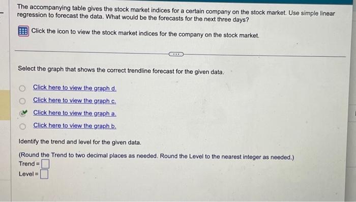 Solved Stock Market Indices Note: In the copyable data set, | Chegg.com