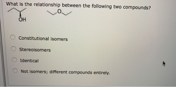 Solved What is the relationship between the following two | Chegg.com