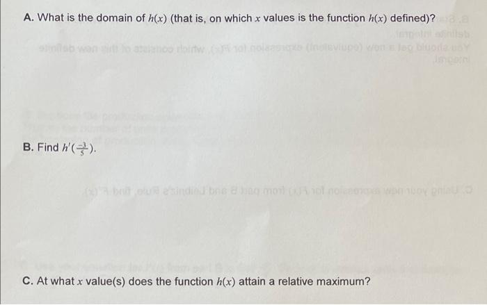 Solved 4. The function f6 has domain (-2,3] on which it is | Chegg.com