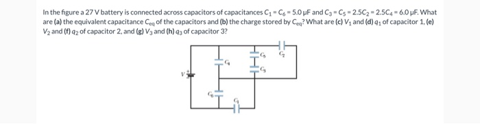 Solved In the figure a 27V battery is connected across | Chegg.com