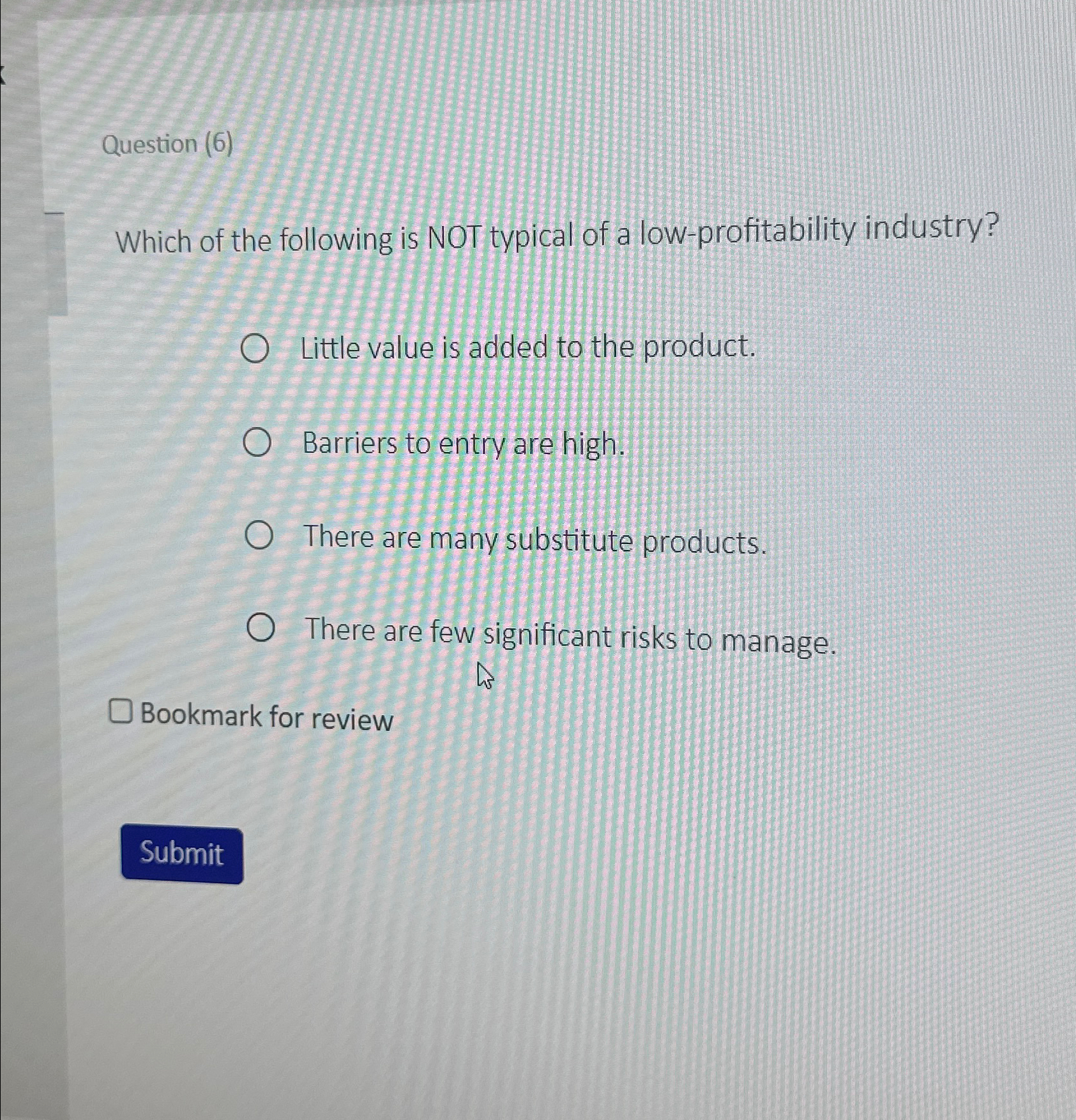 Solved Question (6)Which of the following is NOT typical of | Chegg.com