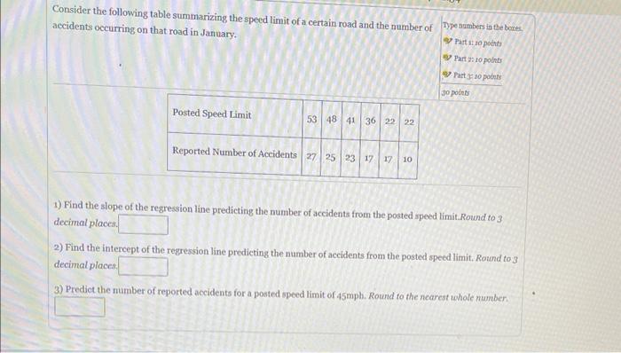Solved Consider the following table summarizing the speed | Chegg.com