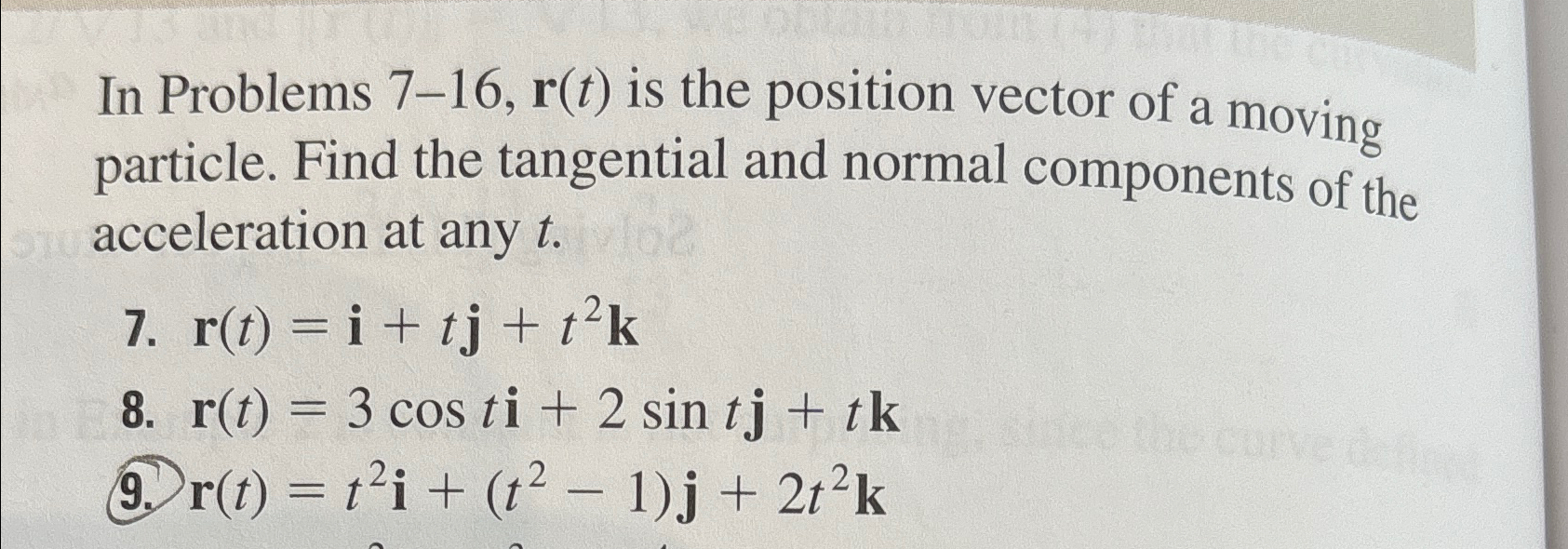 Solved r(t) ﻿is the position vector of a moving particle. | Chegg.com
