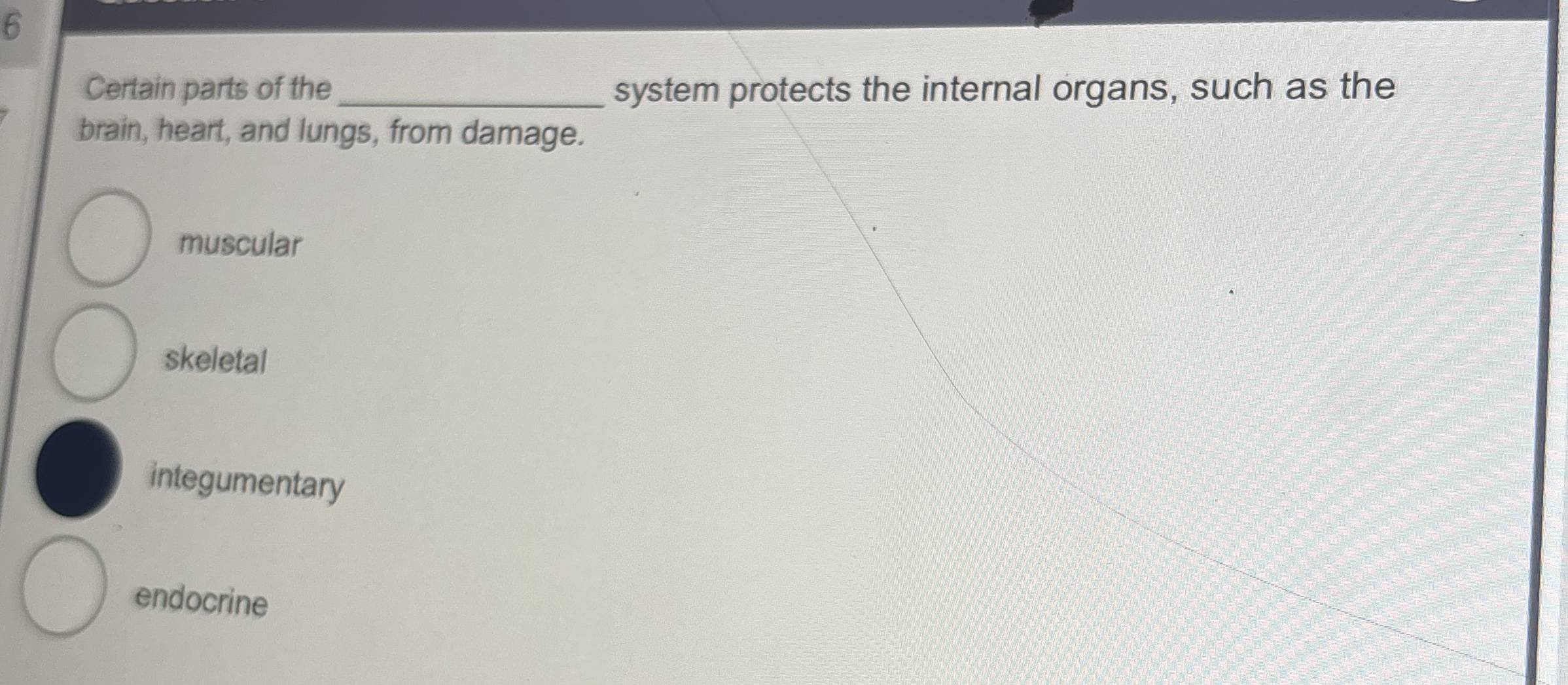 Solved Certain parts of thesystem protects the internal | Chegg.com