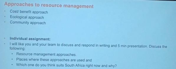 Solved Approaches to resource managementCosV benefit | Chegg.com