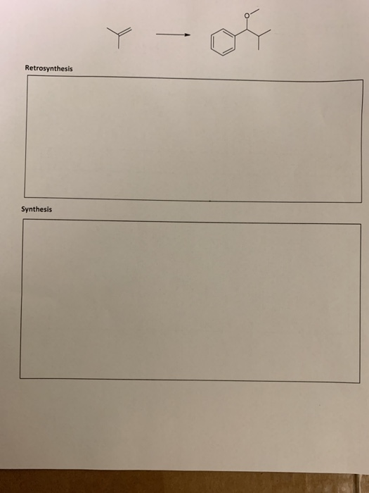 Solved Retrosynthesis Synthesis Retrosynthesis Synthesis | Chegg.com