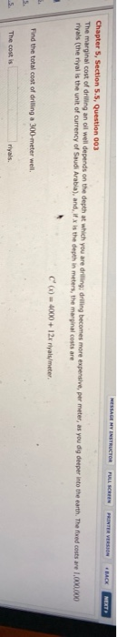 Solved MESSAGE MY INSTRUCTOR FULL SCREEN PRINTER VERSION | Chegg.com