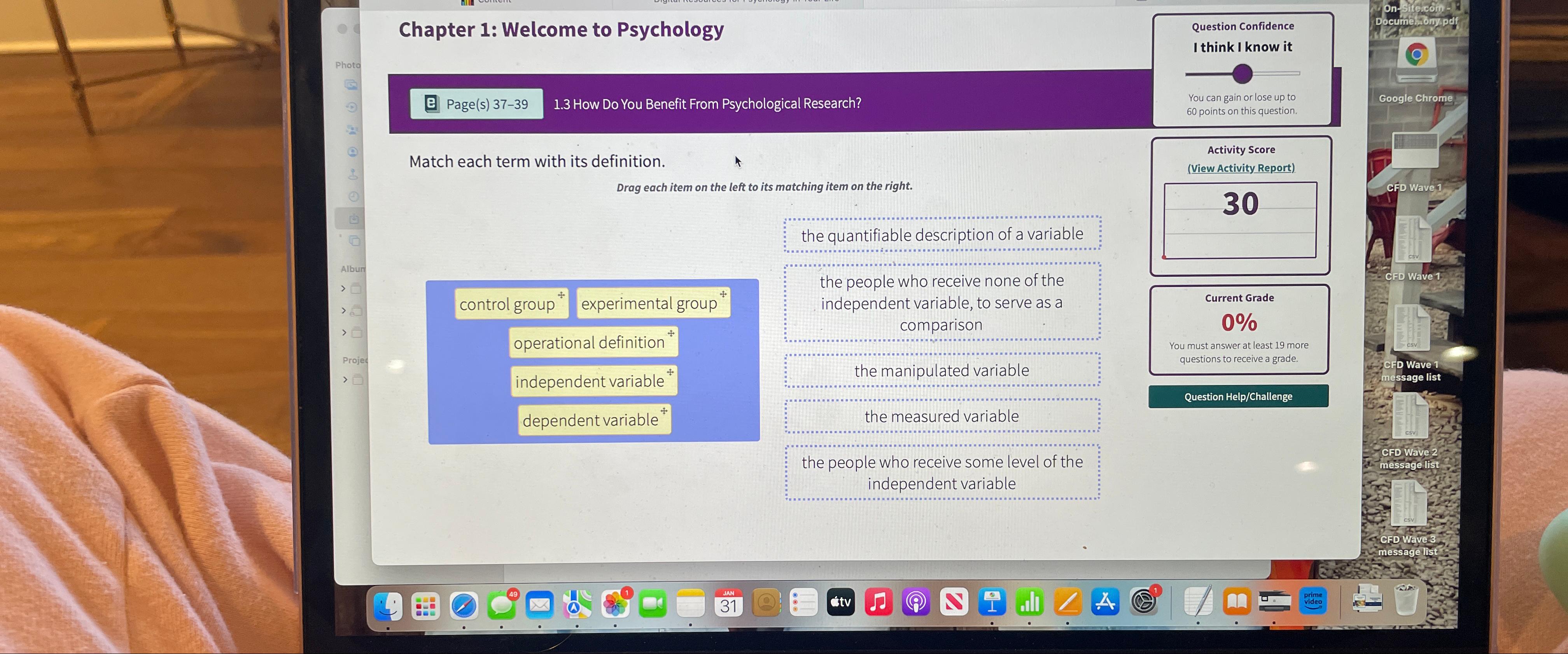 Solved Chapter 1: Welcome to Psychology1.3 ﻿How Do You | Chegg.com