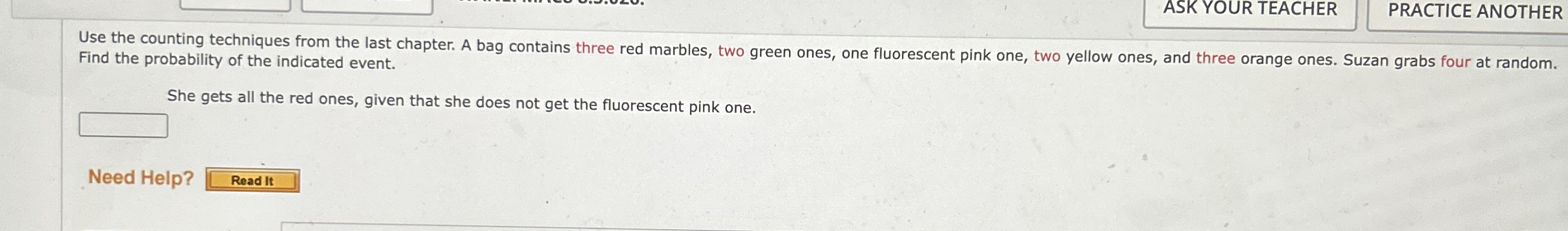 Solved ASK YOUR TEACHERPRACTICE ANOTHERUse the counting | Chegg.com
