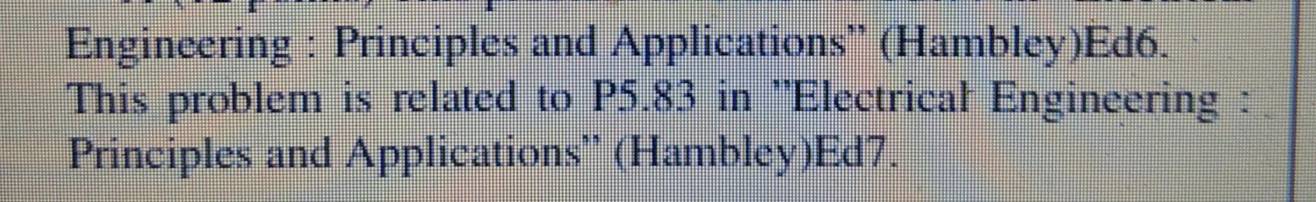 Solved Engineering : Principles and Applications" | Chegg.com