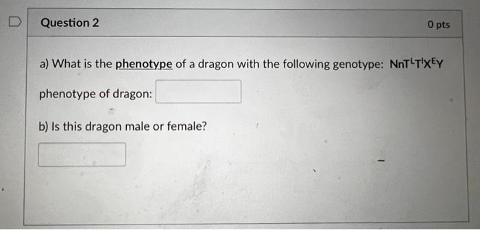 Solved Use the following Dragon genome table to answer the | Chegg.com