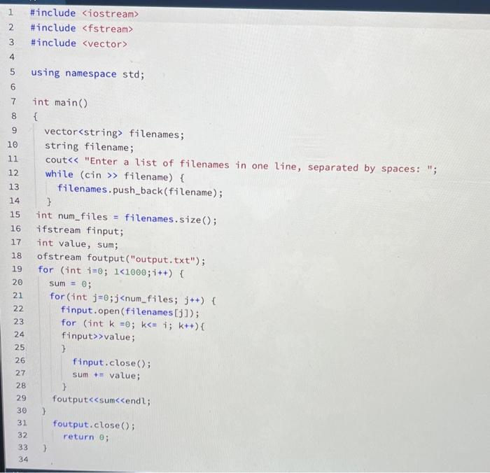 Solved 1. Add Columns of Data Here is sample code to read | Chegg.com