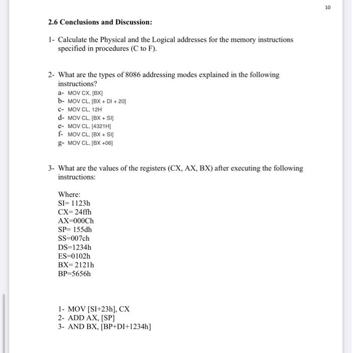 Solved 1- Calculate the Physical and the Logical addresses | Chegg.com
