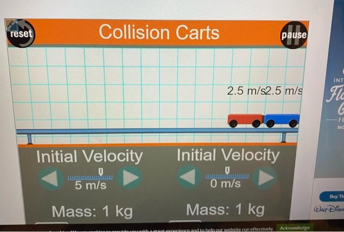 Solved Part II: Inelastic Collisions For this part of the | Chegg.com