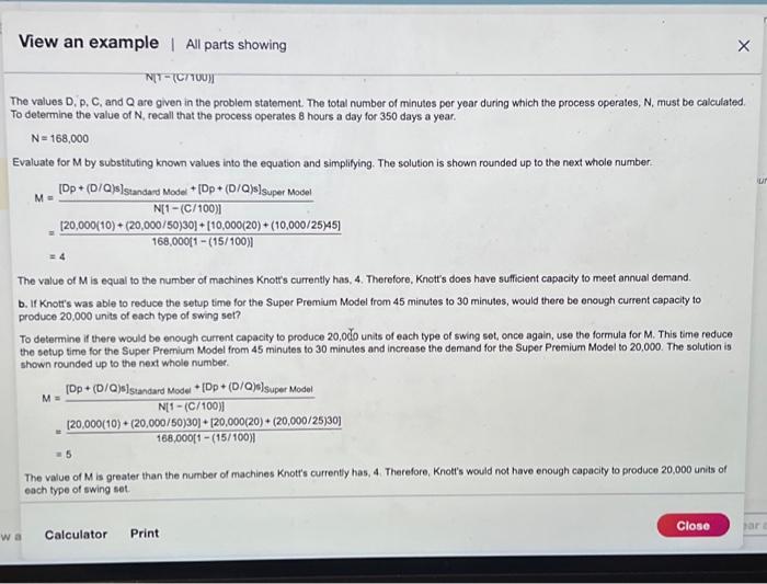 Solved 2. Does Knot's have sufficient capacily to meet | Chegg.com