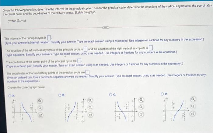 Solved Given the following function, determine the interval | Chegg.com