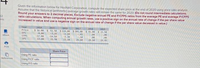 Please show how to do in excel. I am confused on what | Chegg.com