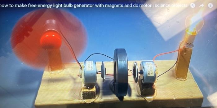 Solved how to make free energy light bulb generator with | Chegg.com