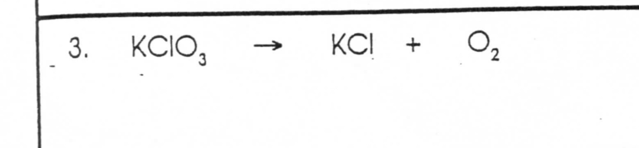 Solved KClO3→KCl+O2Balance using half reaction method | Chegg.com