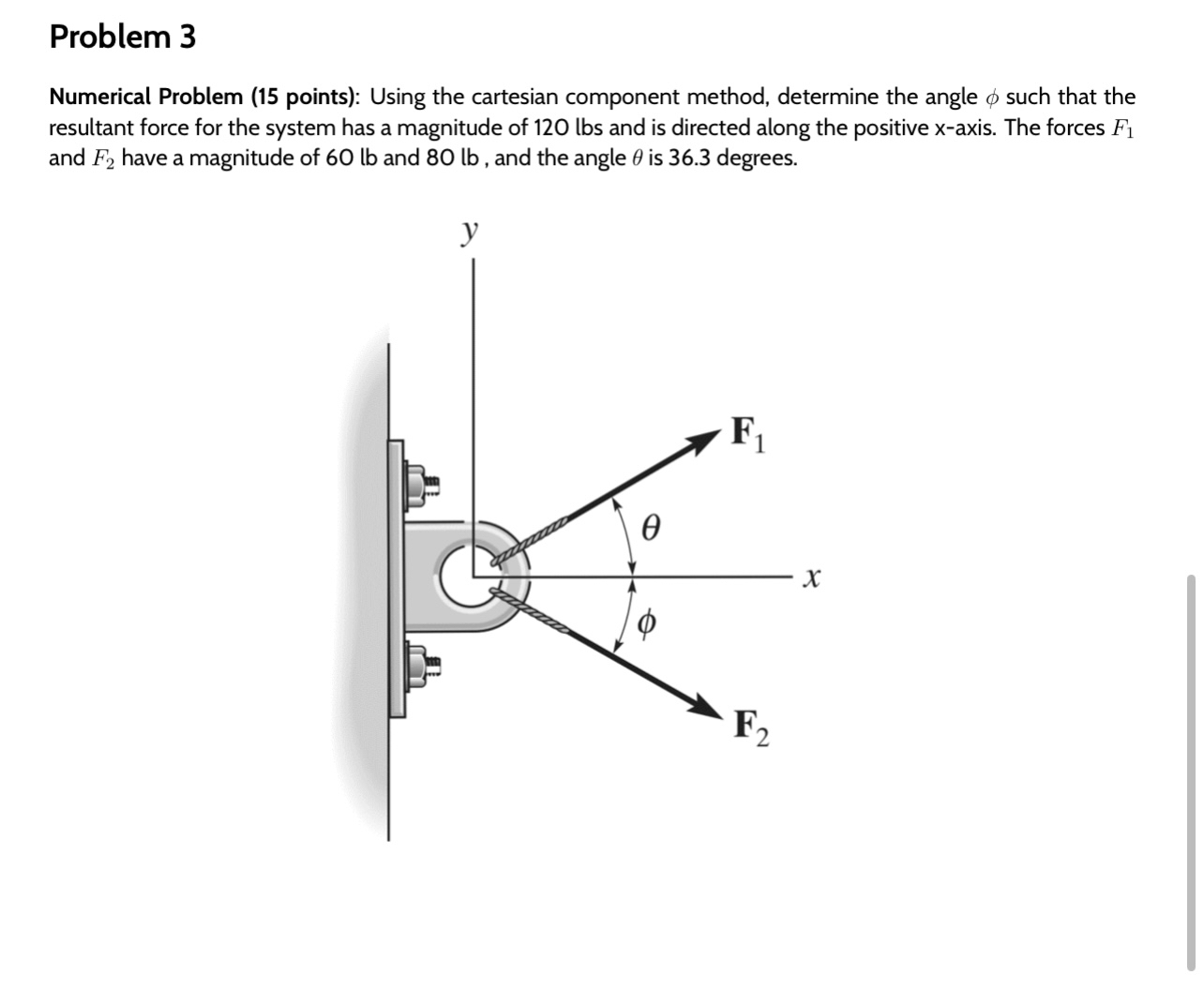 Solved Problem 3Numerical Problem (15 points): Using the | Chegg.com Solved Problem 3Numerical Problem (15 points): Using the | Chegg.com