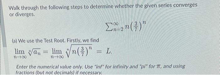 Solved Walk through the following steps to determine whether | Chegg.com
