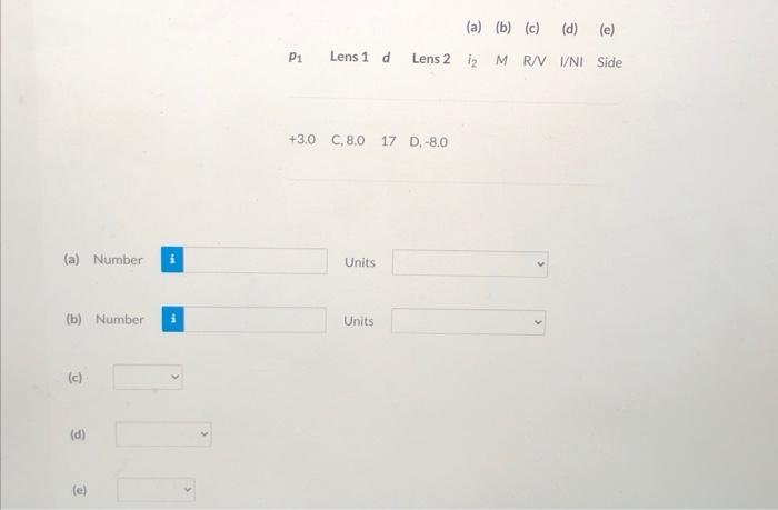 Solved Figure (a) shows the basic structure of a camera. A | Chegg.com