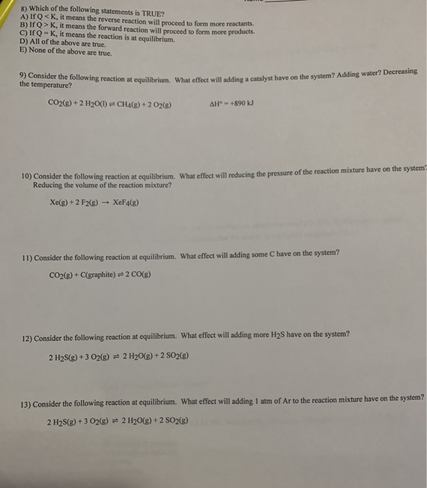 Solved 1) Consider the following reaction: Cus(s) + O2(e) = | Chegg.com