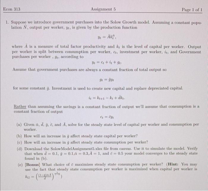 Solved Can someone solve this assignment hand written on a | Chegg.com