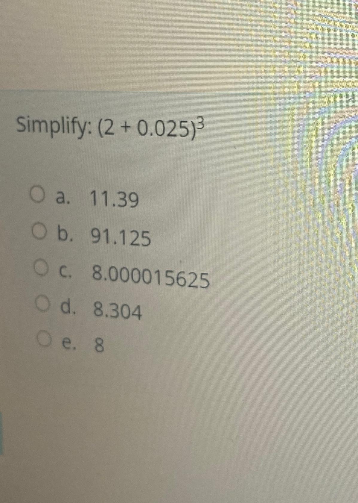Solved Simplify: | Chegg.com