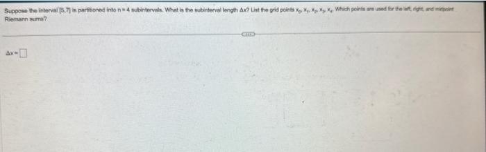 Solved Riemann surns? | Chegg.com