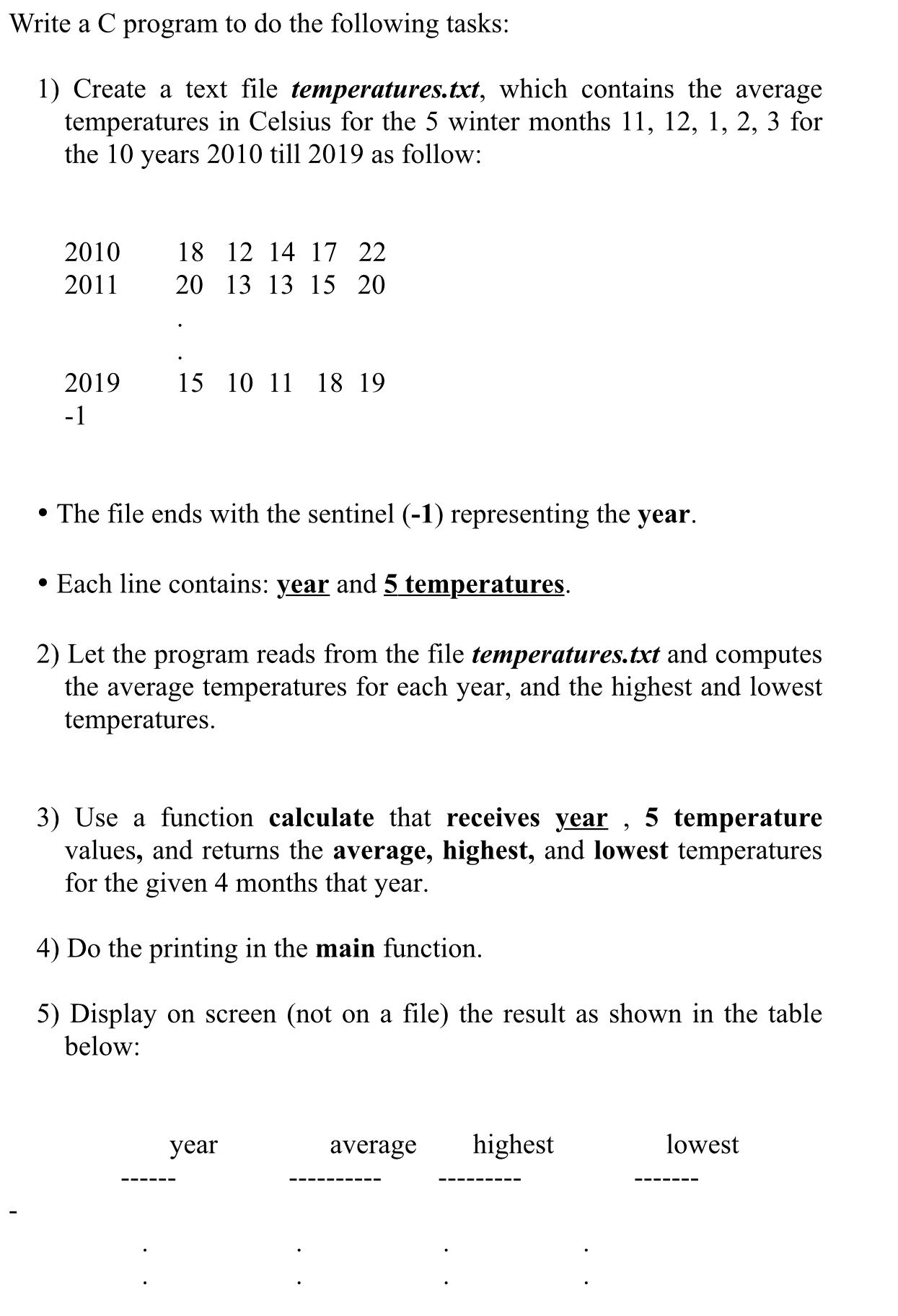 Solved Solve This Code On Loops Method In C Language Write 