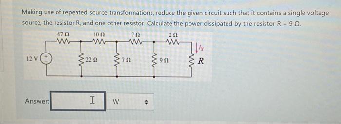 Solved Making Use Of Repeated Source Transformations Reduce 