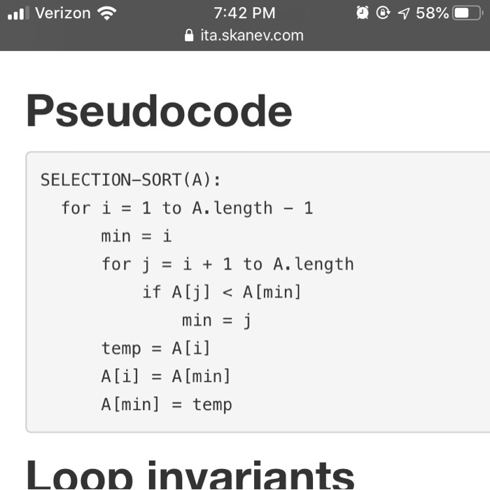 Solved code in C exactly as the pseudo code for radix and | Chegg.com