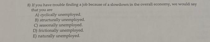 Solved If you have trouble finding a job because of a | Chegg.com