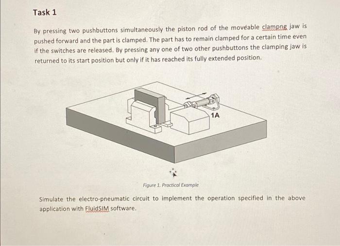 Solved Task 1 By pressing two pushbuttons simultaneously the | Chegg.com