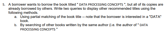 Solved LibraryDB is a database system that keeps track of | Chegg.com