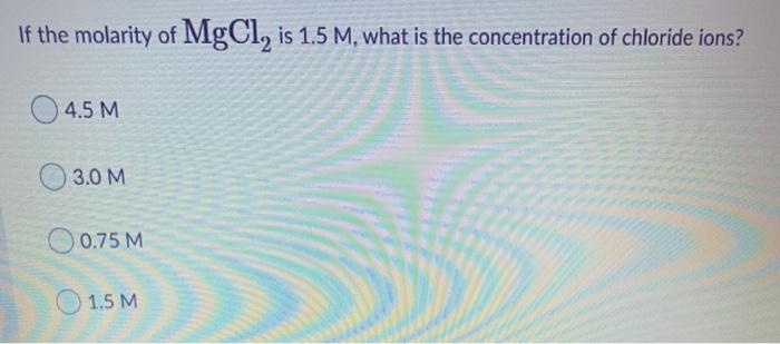 Solved 10.0 g acetic acid (molar mass = 60.0 g/mol) are | Chegg.com
