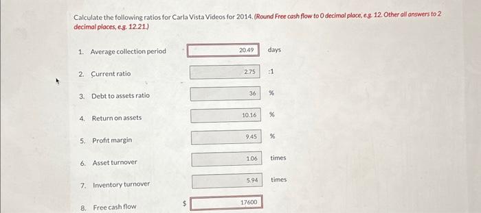 Solved \begin{tabular}{lrr} & 2014 & | Chegg.com