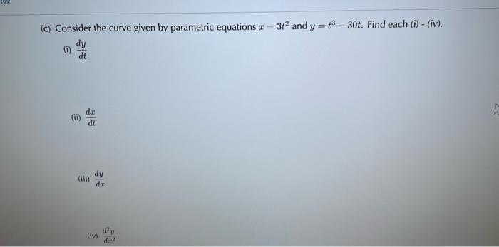 Solved Find a rectangular-coordinate equation by eliminating | Chegg.com