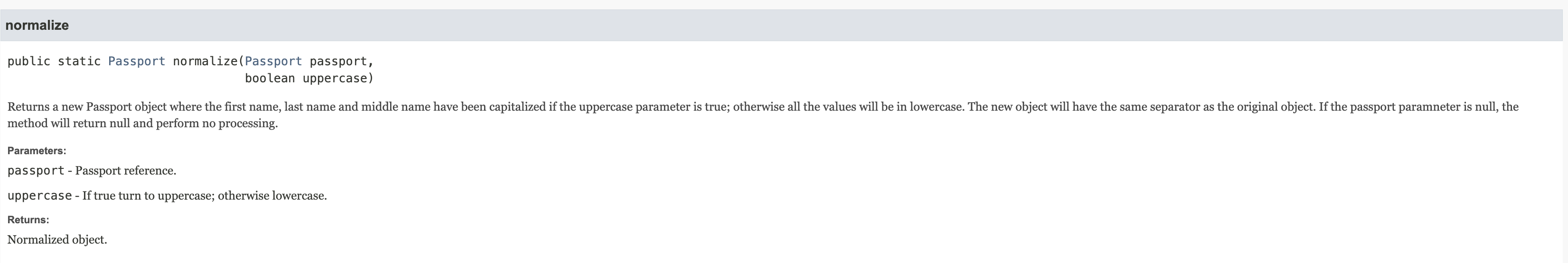 Solved I don't know why my normalize method is not passing | Chegg.com