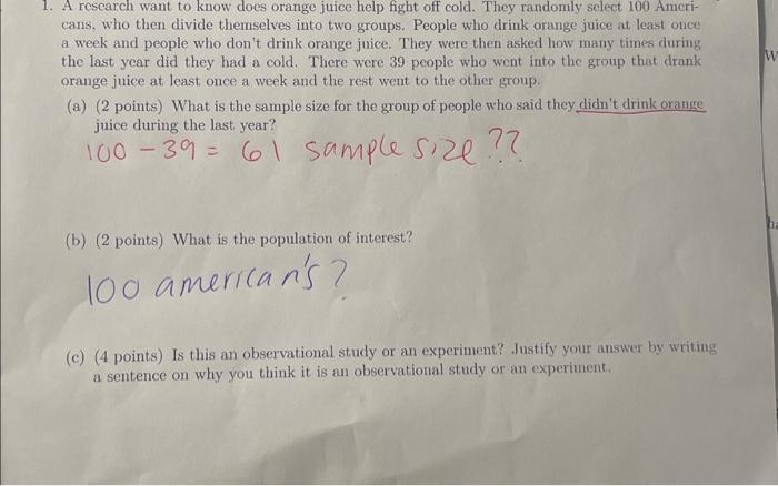 Solved 12. The test scores out of 100 for test number one | Chegg.com