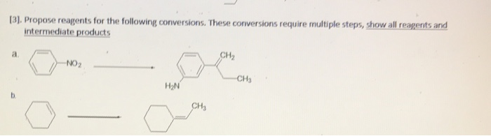 Solved 13). Propose reagents for the following conversions. | Chegg.com