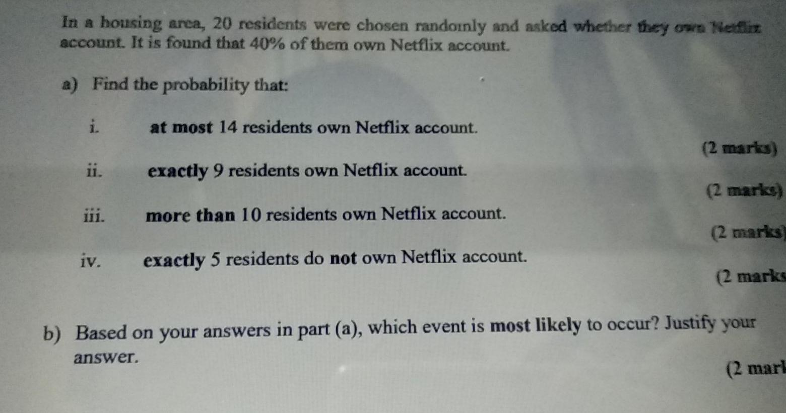 Solved i dont know the formula whether discrete | Chegg.com