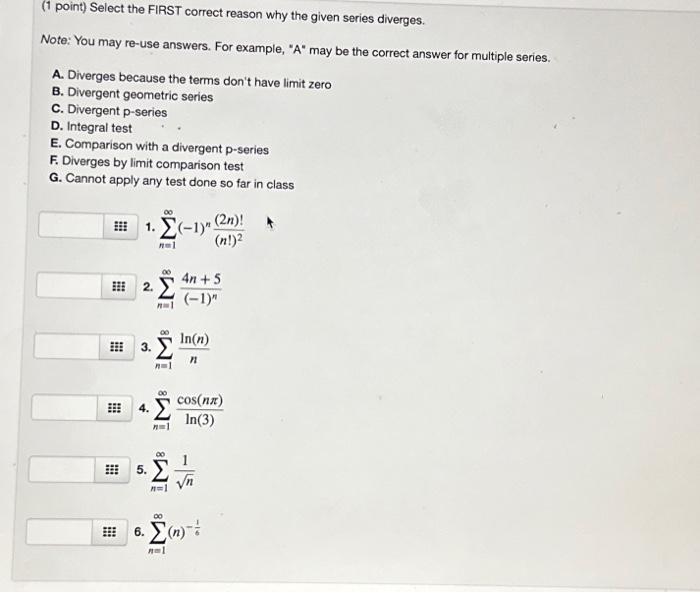 Solved Note: You may re-use answers. For example, "A" may be | Chegg.com